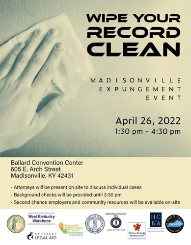 "Wipe Your Record Clean" Expungement Event Coming to Madisonville ...