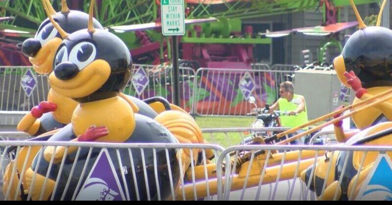 Rides Go Up Ahead of the Fall Festival | Indiana | wevv.com