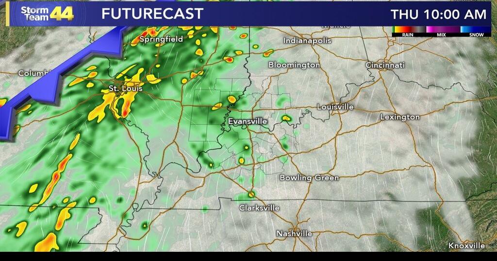 Warmth gives way to rain and a cool down | Weather | wevv.com