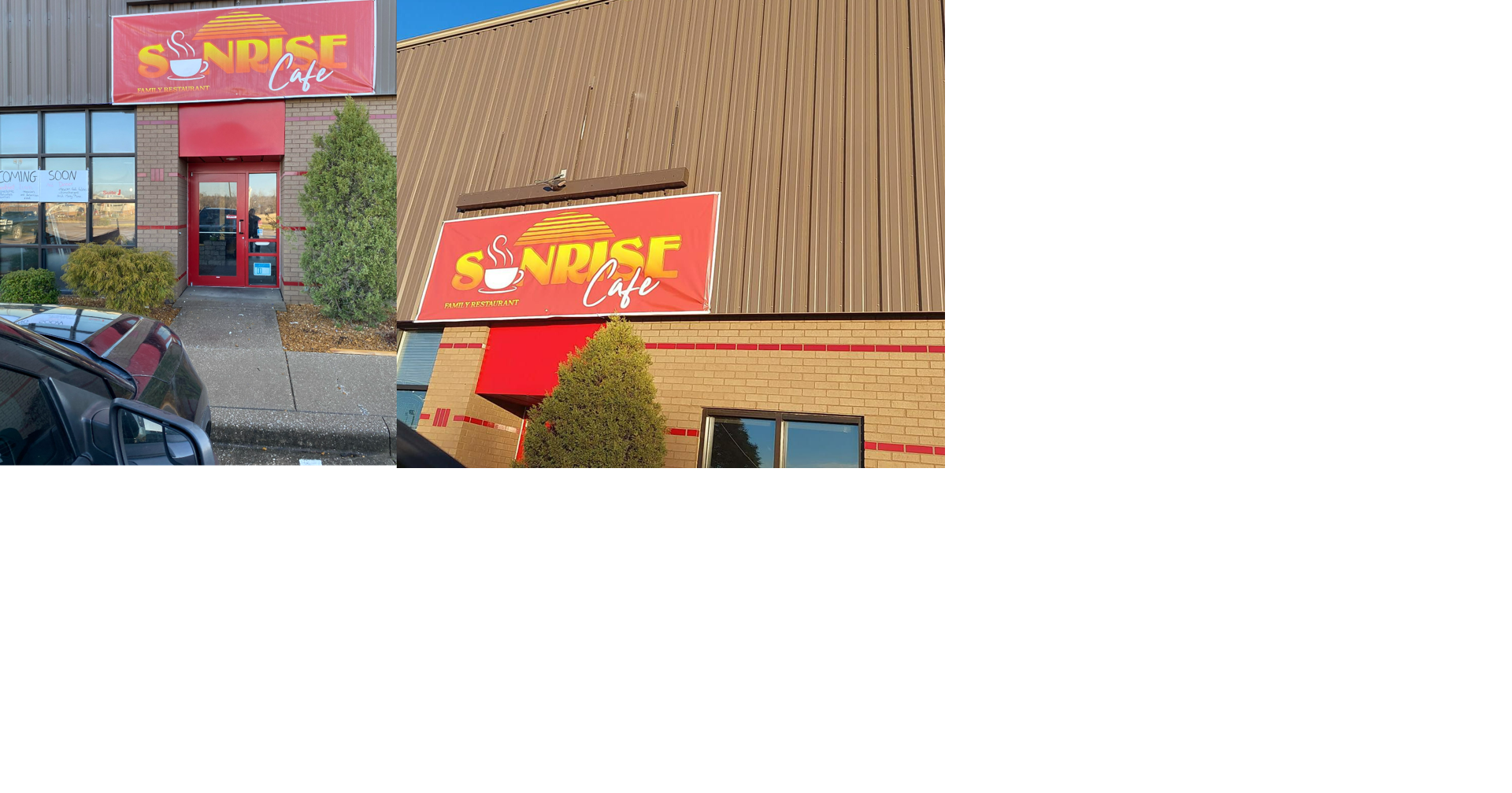 Sunrise Café Family Restaurant to hold grand opening | News | wevv.com