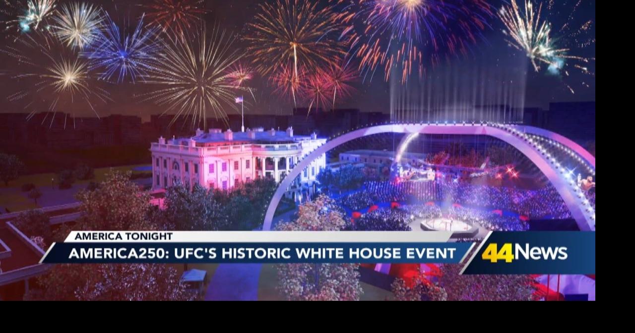 New renderings of America250: UFC 2026 at the White House | Video ...
