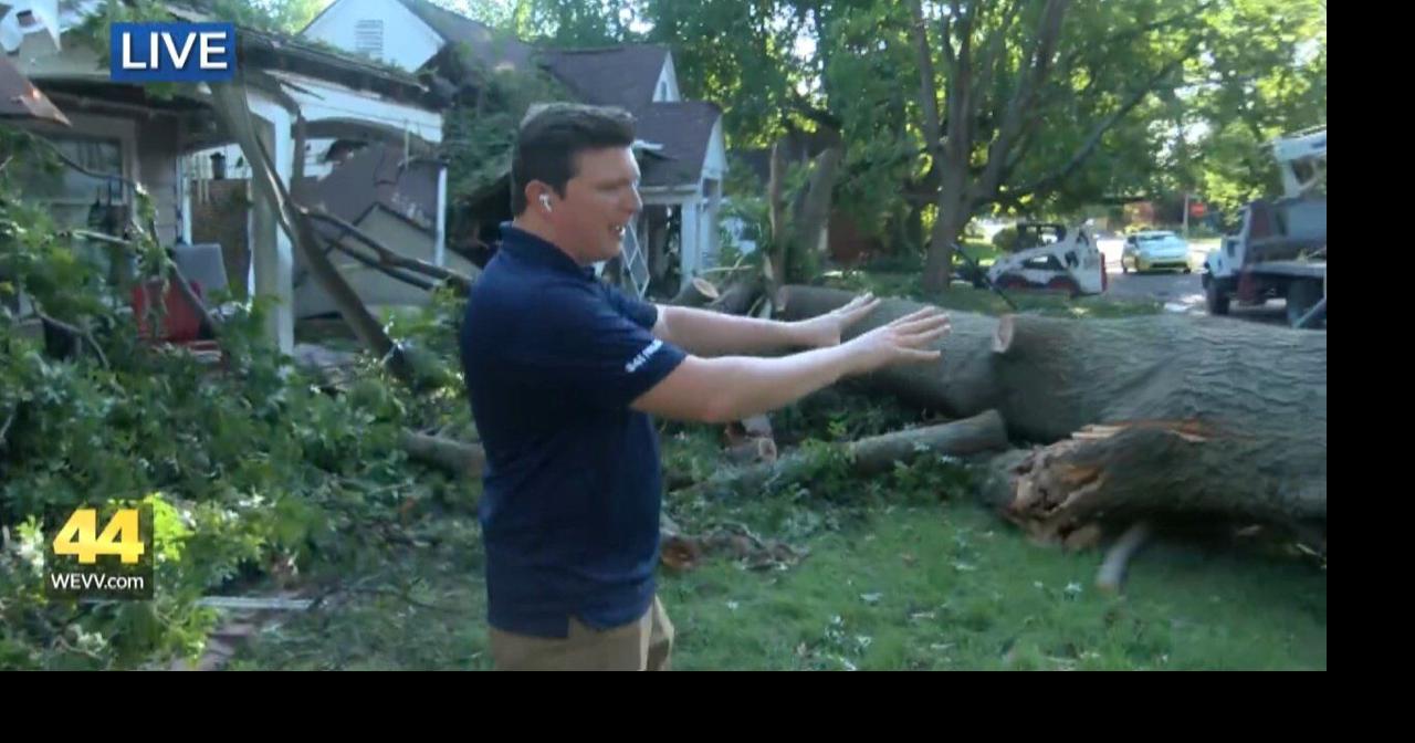 Storm damage on Mulberry St | Video | wevv.com