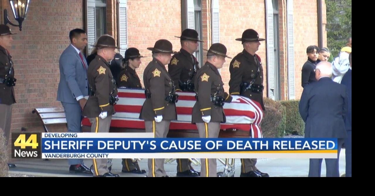 Coroner releases cause of death for Deputy Asson Hacker | News | wevv.com