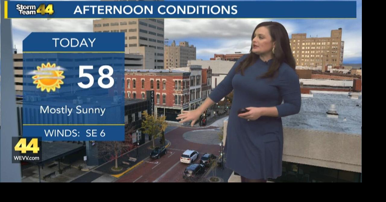 Beautiful and mild conditions continue Wednesday; late week rain ...