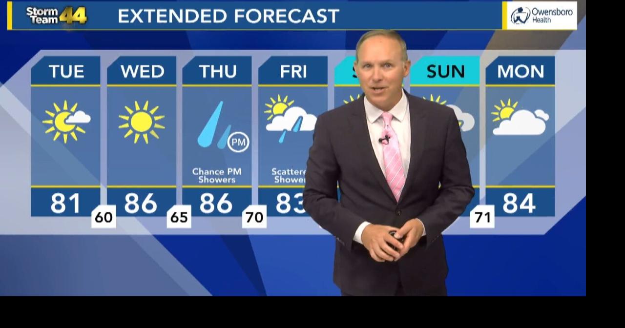 Skies cleared out for a nice evening! | Weather | wevv.com