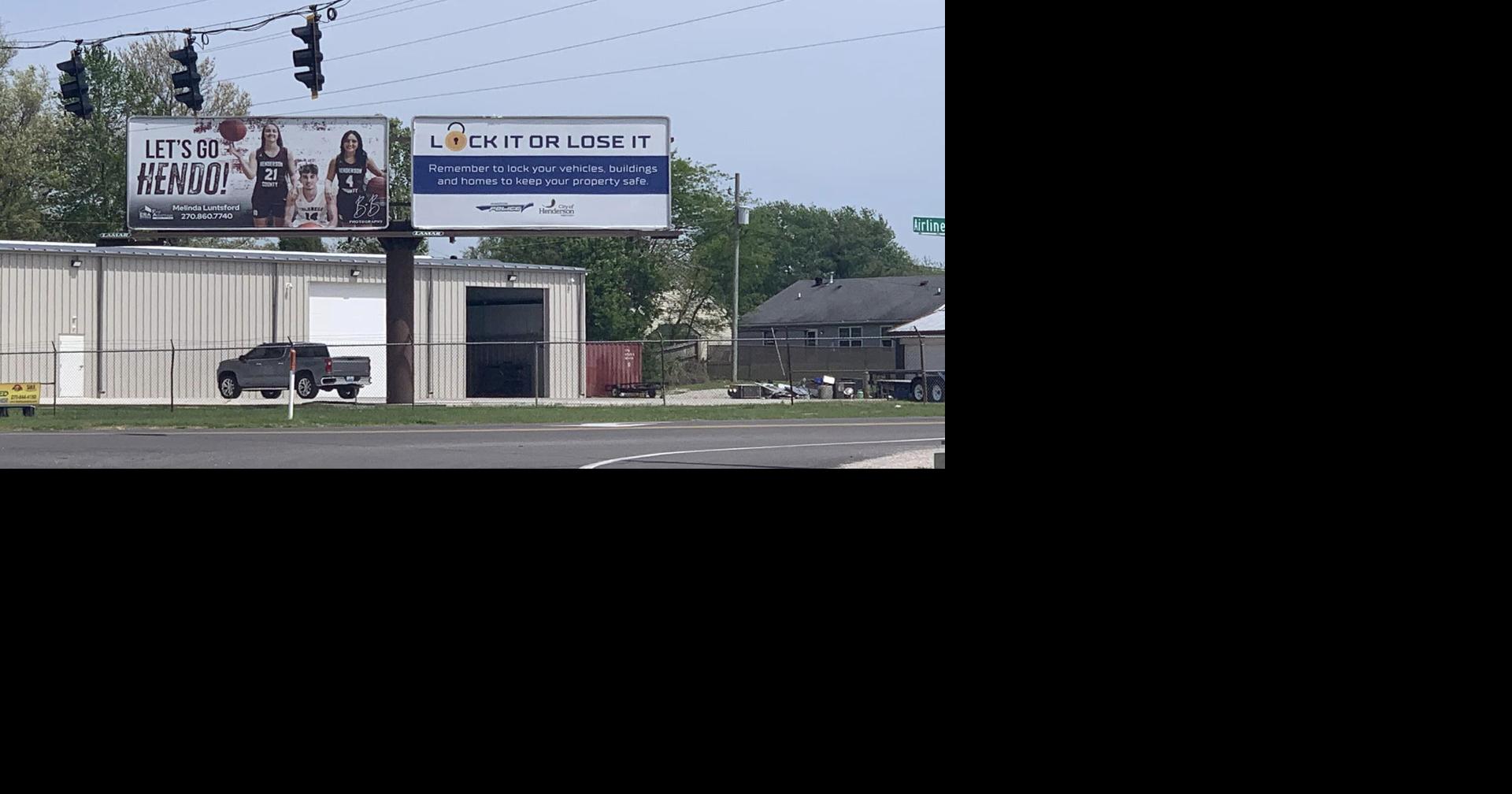 'Lock It Or Lose It' police campaign billboards go up in Henderson ...