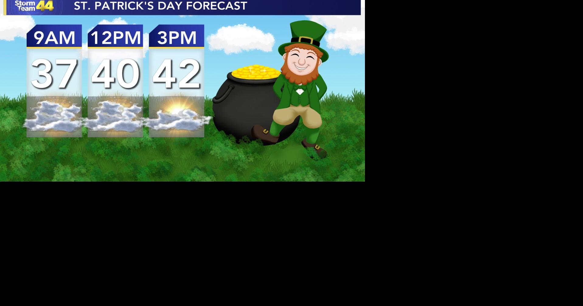 Cool and breezy St. Patrick's Day | Weather | wevv.com
