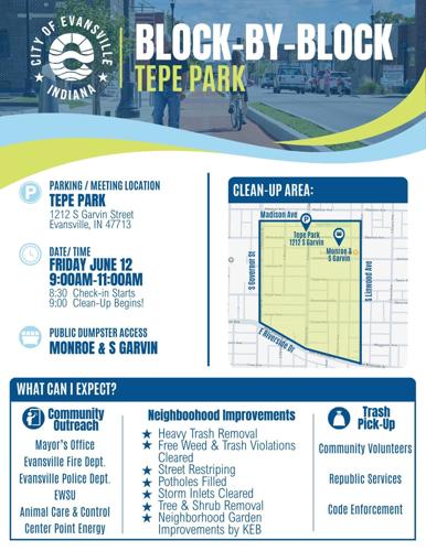 Evansville hosts second Block-by-Block event of the summer at Tepe Park ...