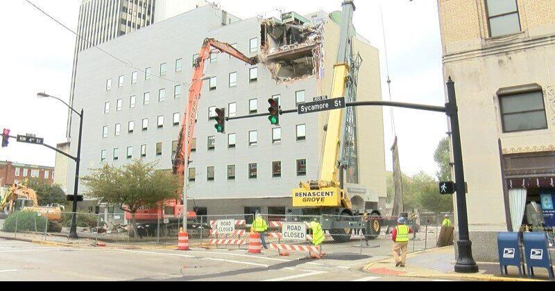 Road Closure In-Place for Demolition of Sycamore Building in Evansville ...