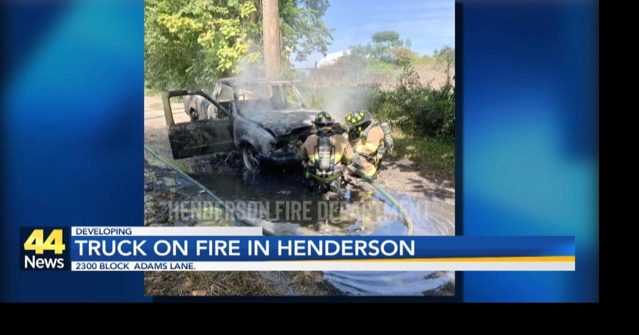 Truck catches on fire in Henderson | Video | wevv.com
