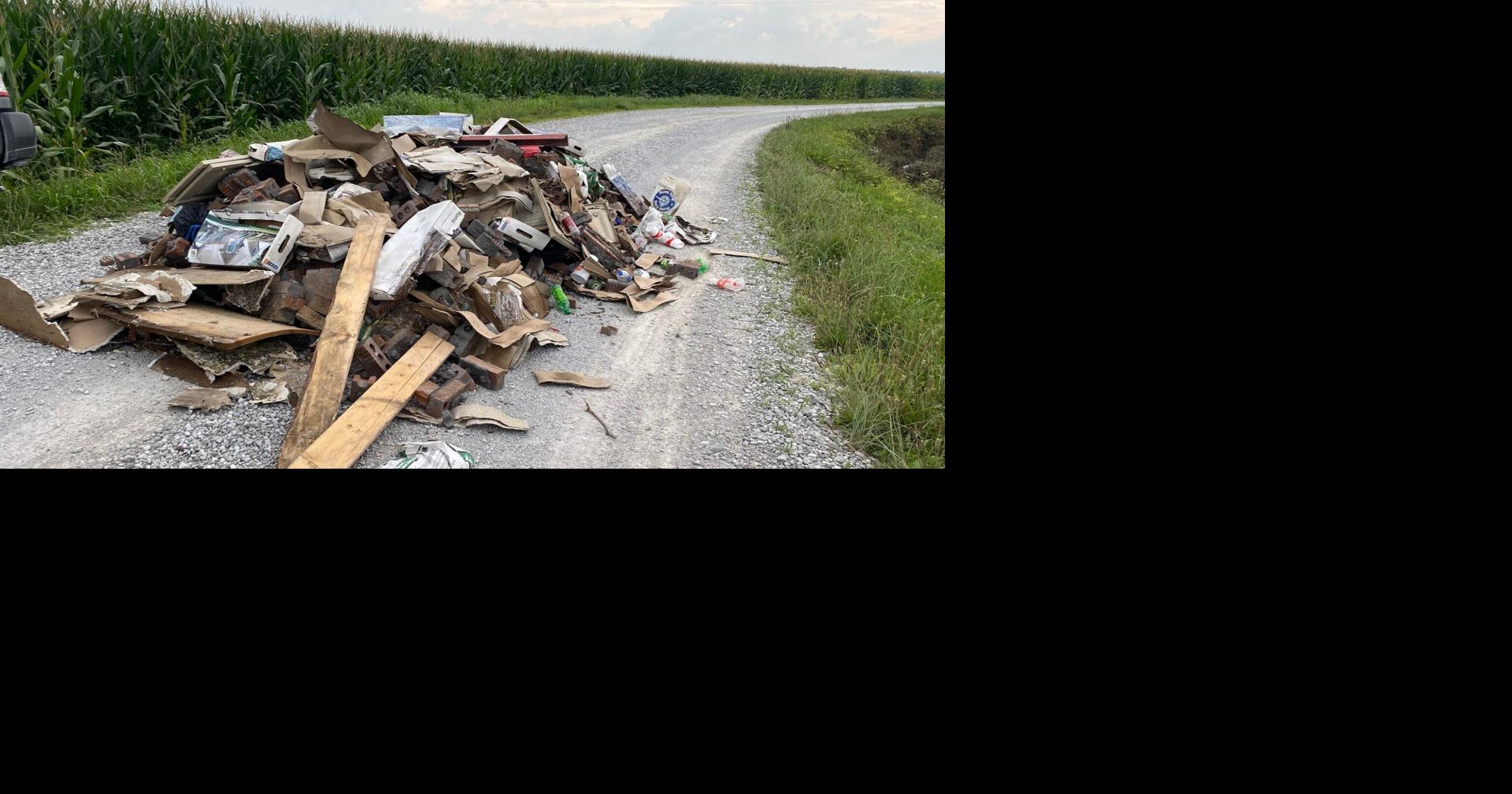 Authorities looking for person who dumped large load of trash in Ohio ...