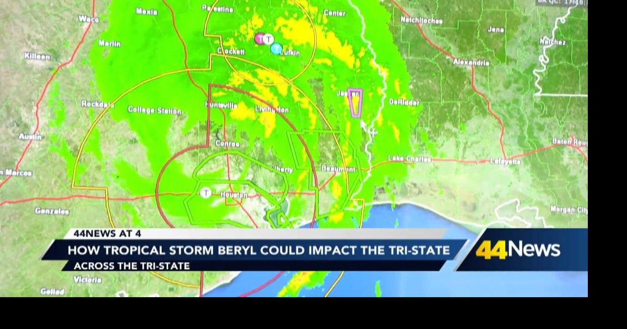 How tropical storm Beryl could impact the Tri-State | News | wevv.com