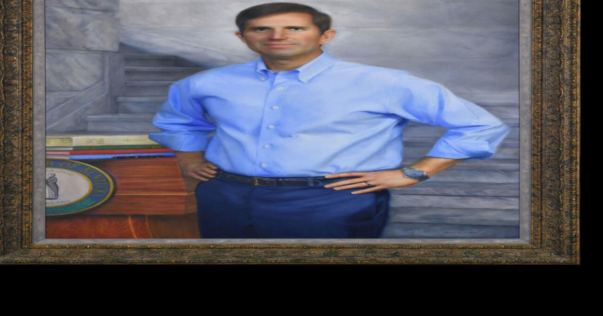 Governor Beshear's official portrait unveiled at Kentucky State Capitol ...