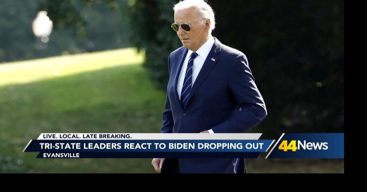 City leaders respond after Biden drops out of race | News | wevv.com
