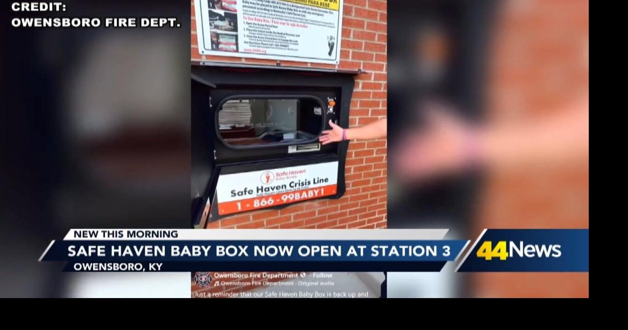 Safe Haven Baby Box at Fire Station 3 now fully operational | News ...