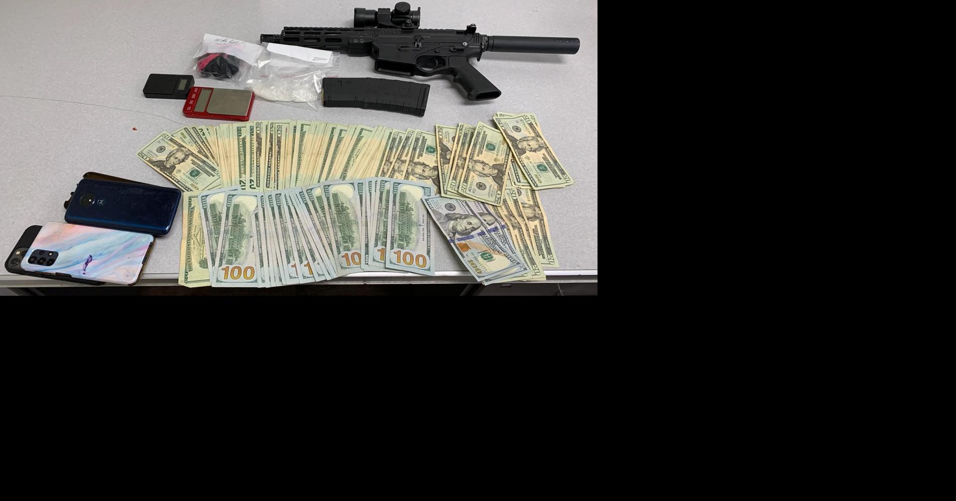 Drugs Cash And Modified Rifle Found After Investigation Leads To