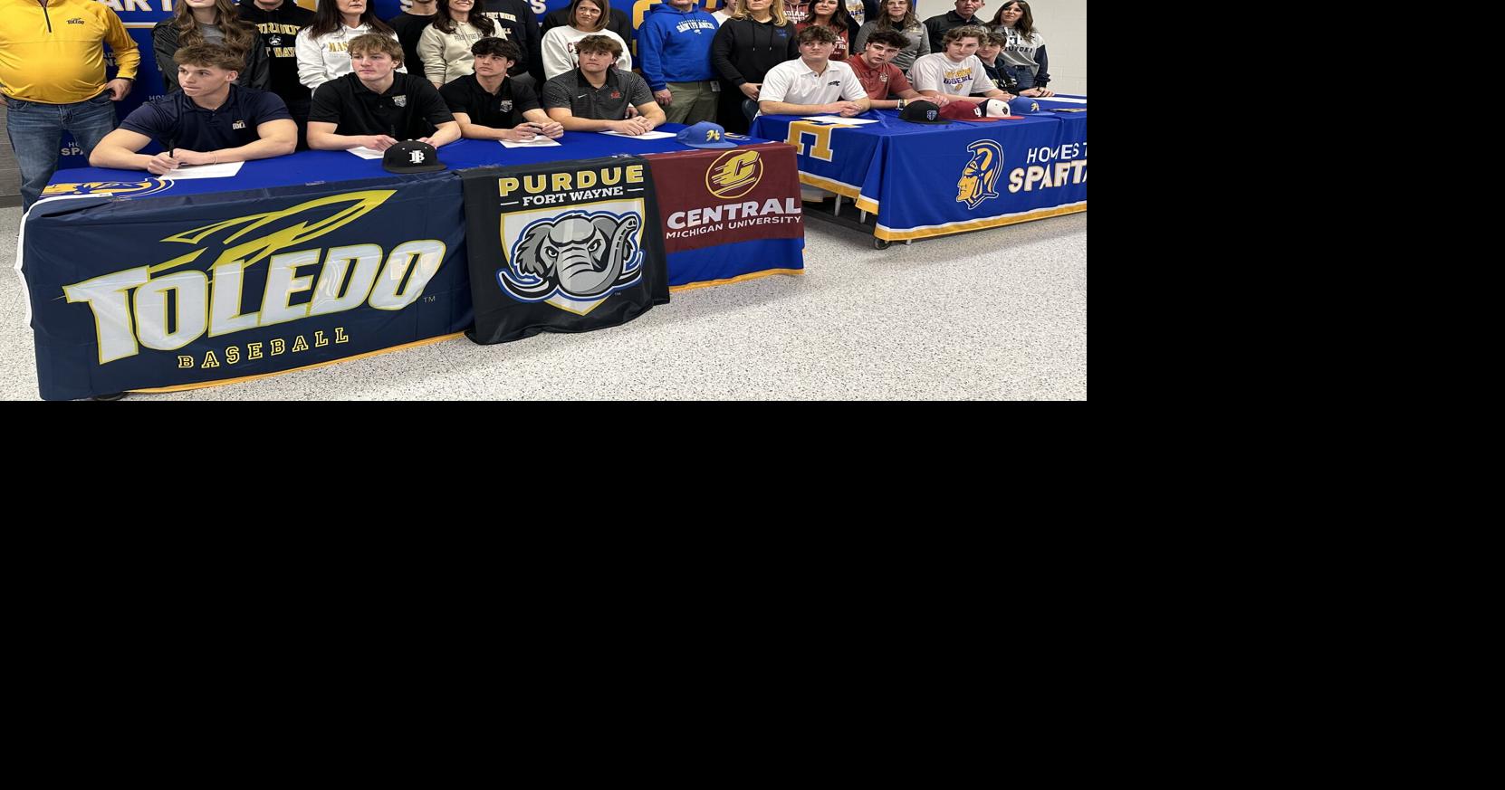 Eight Homestead baseball players sign to play college ball | Sports ...
