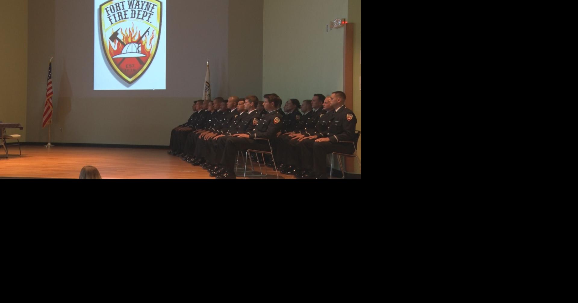 Fort Wayne Fire Department celebrates graduation | News | wfft.com
