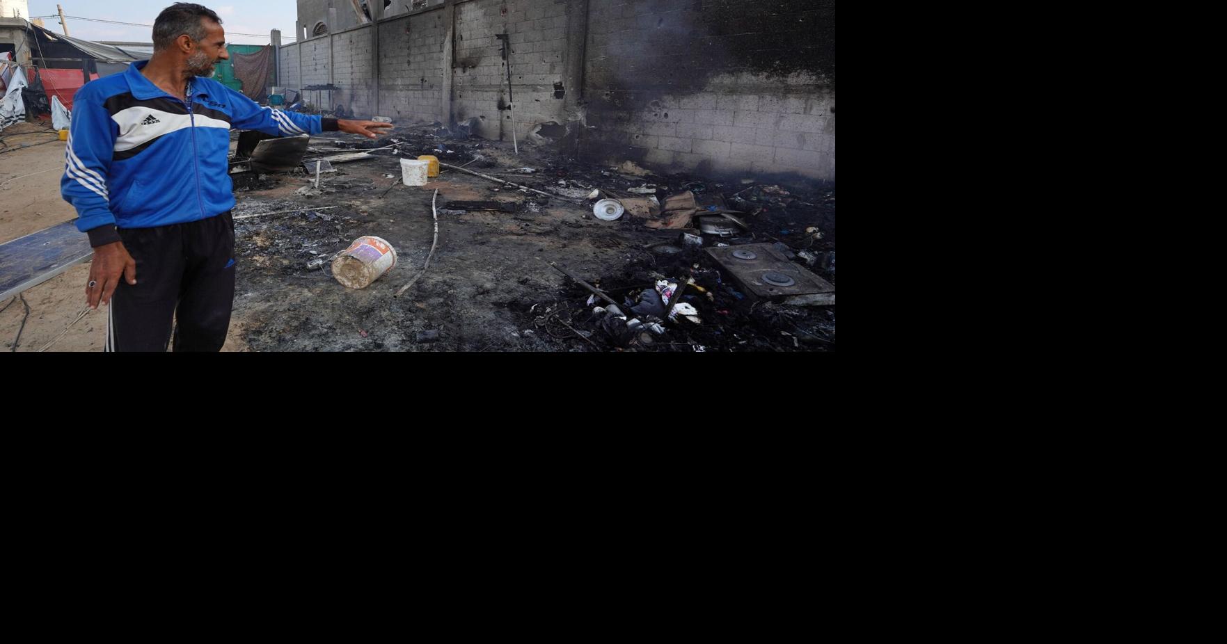 Red Cross says at least 22 killed as strike hits displaced civilians in ...