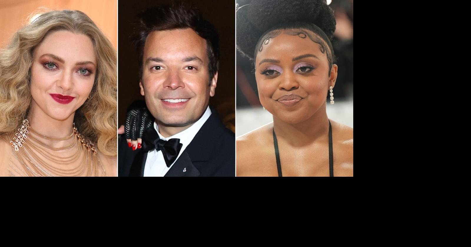Amanda Seyfried, Jimmy Fallon and Quinta Brunson are among the stars ...