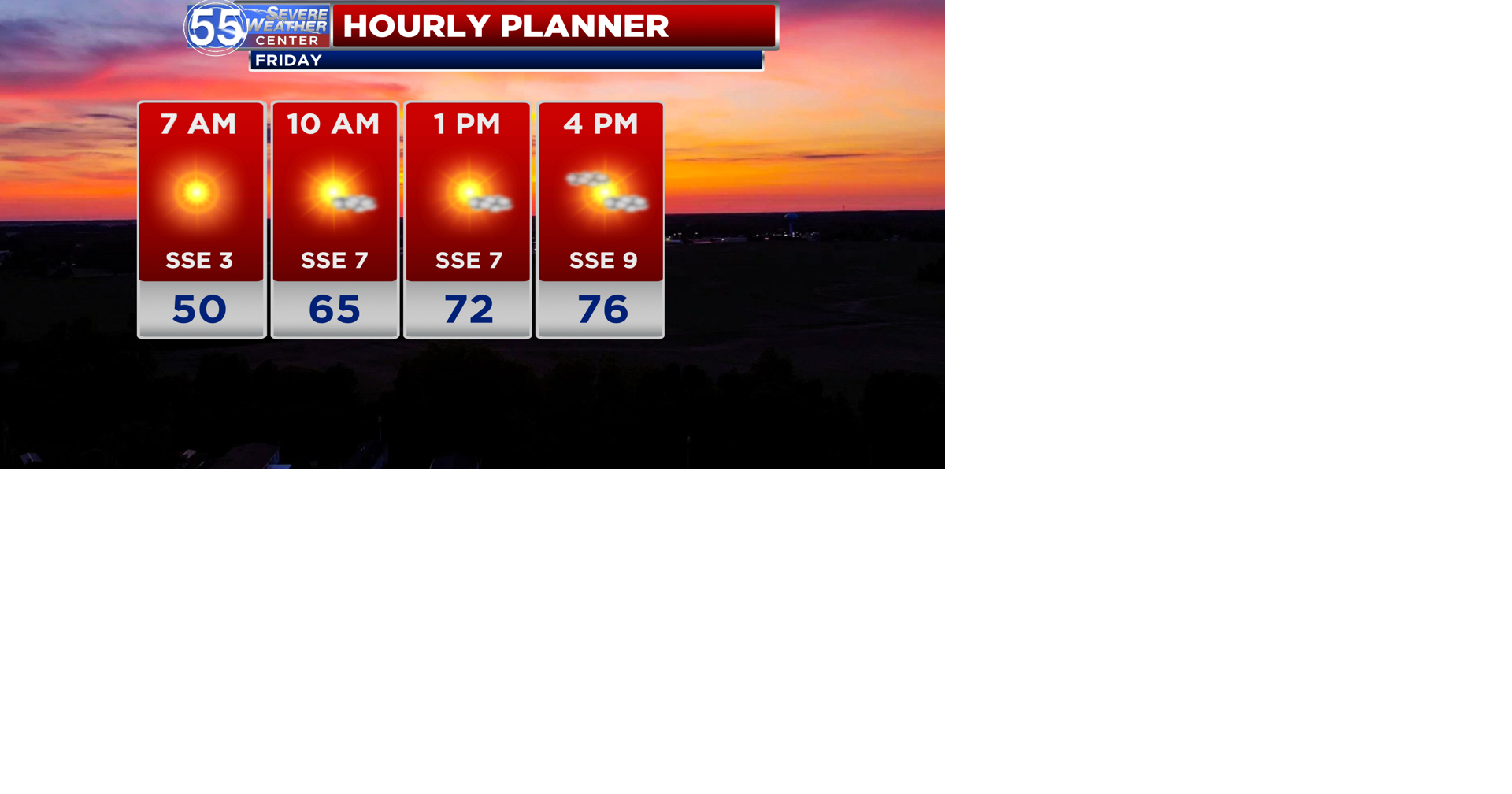 More warmth and sunshine Friday | Top Stories | wfft.com