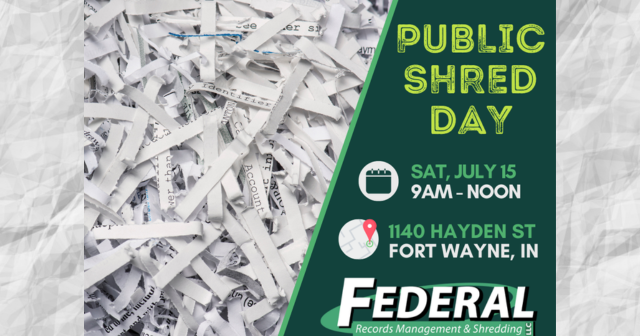 Local shredding company will host free public shred event | News | wfft.com