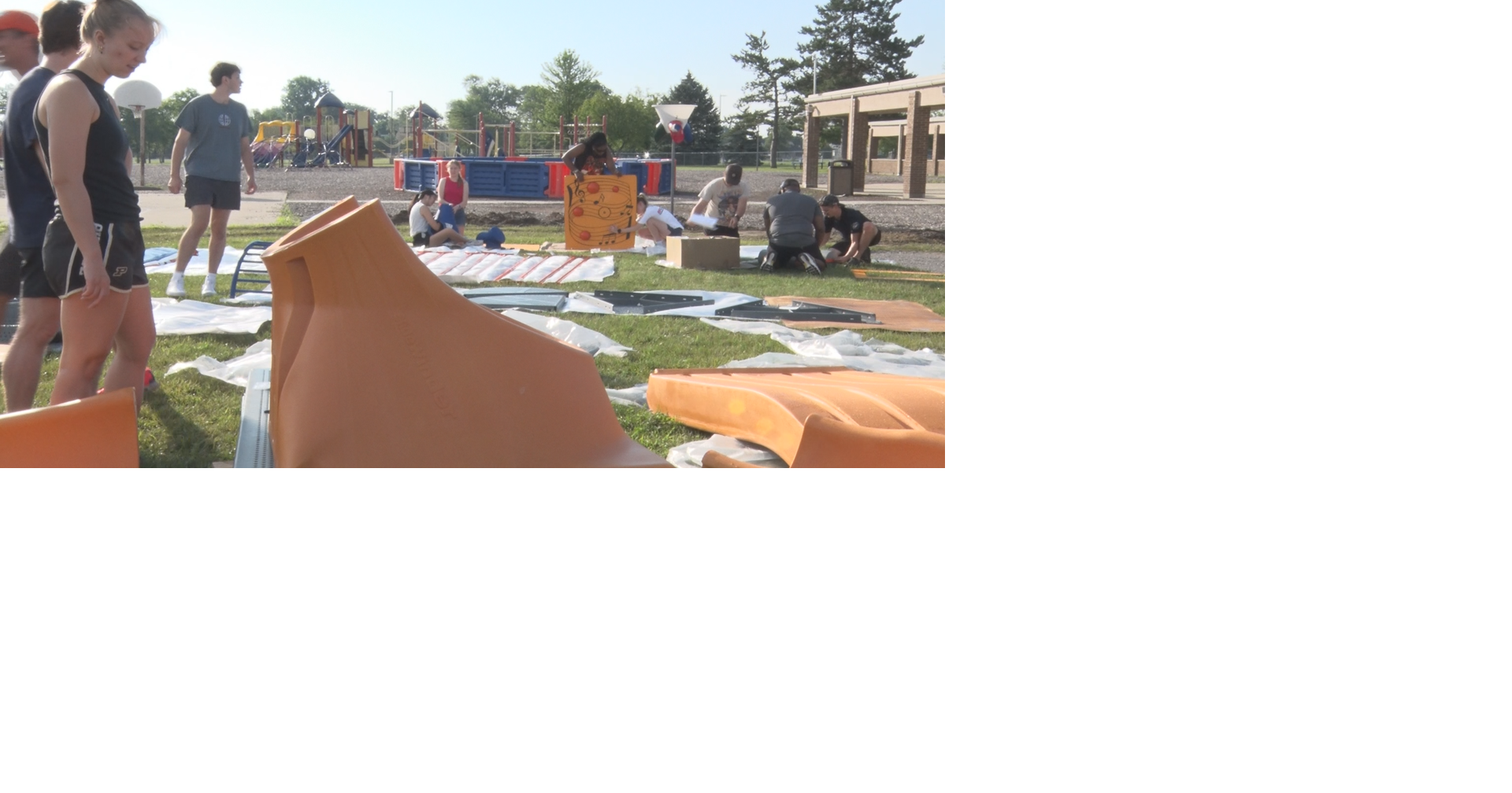 NACS builds new playground for students with disabilities | News | wfft.com