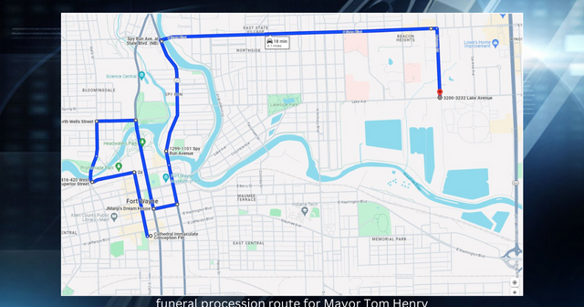 Funeral procession route for Tom Henry released | Local | wfft.com