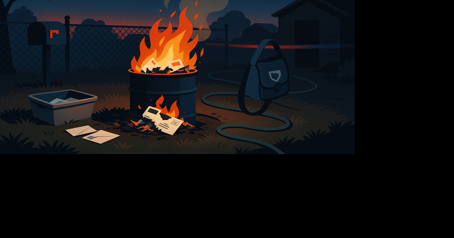 Van Wert postal worker caught burning undelivered mail at home | News ...