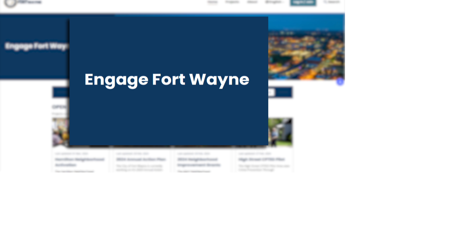 The City of Fort Wayne launches a new program to highlight neighborhood ...
