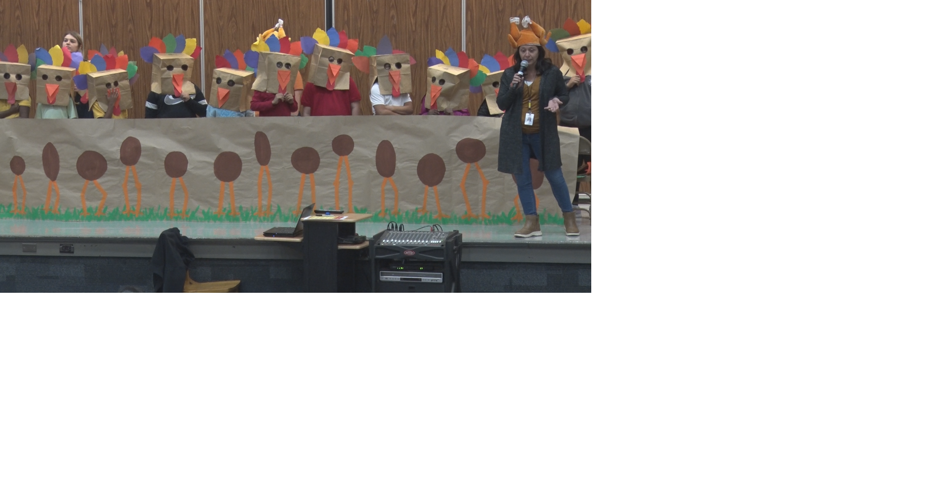 Students at Harrison Hill Elementary compete at annual "Gobble-Off ...