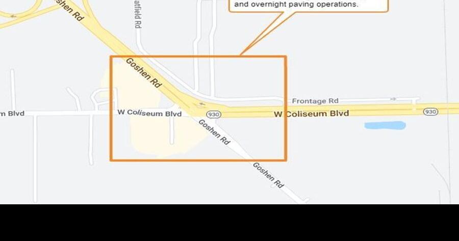 INDOT to resume Goshen and Coliseum intersection improvement project in ...