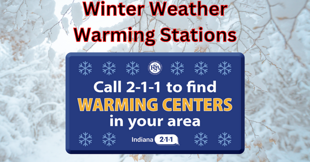 Indiana 211: A community resource for locations of warming shelters ...