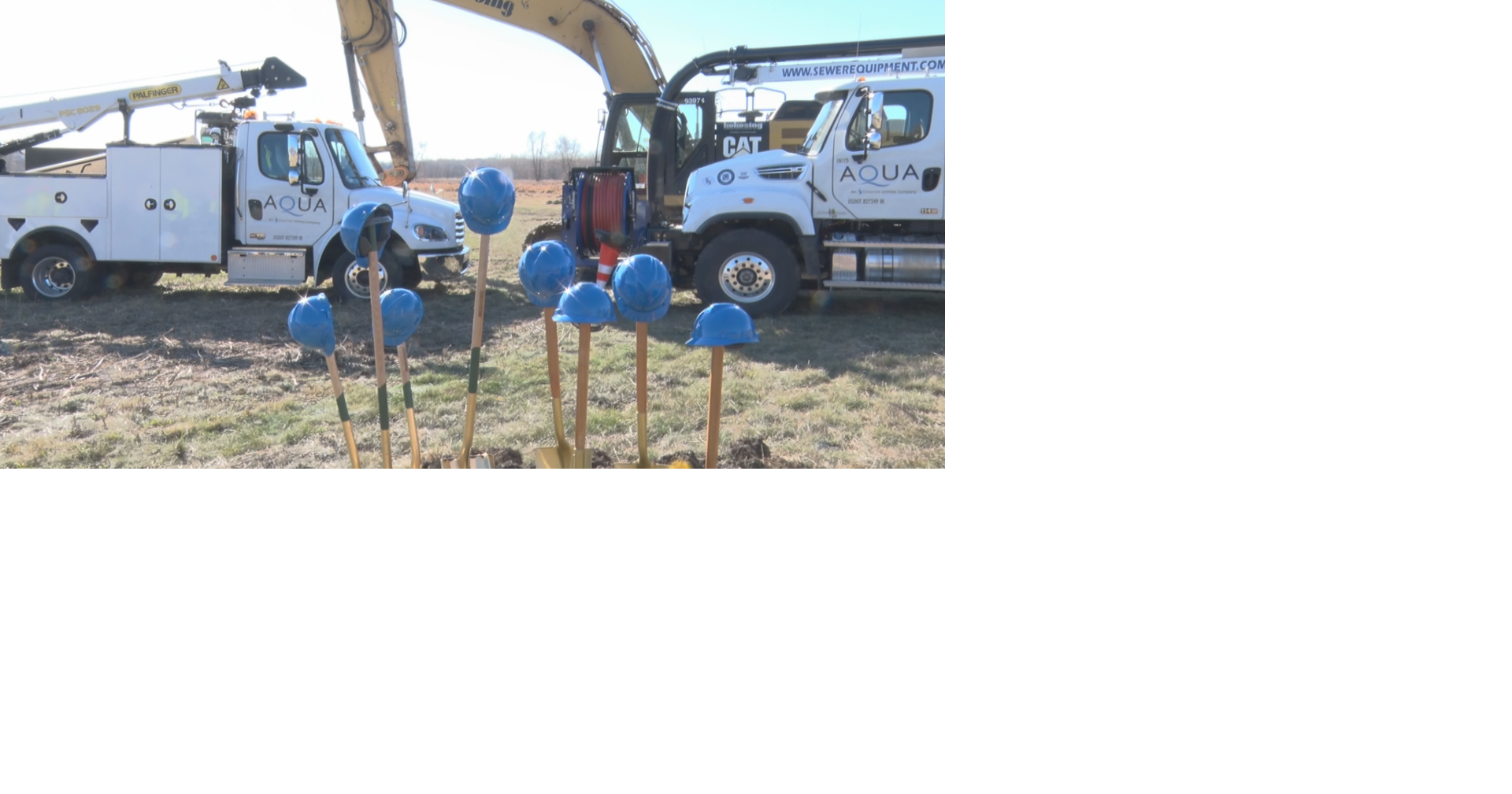 Aqua Indiana breaks ground on it's largest infrastructure expansion ...