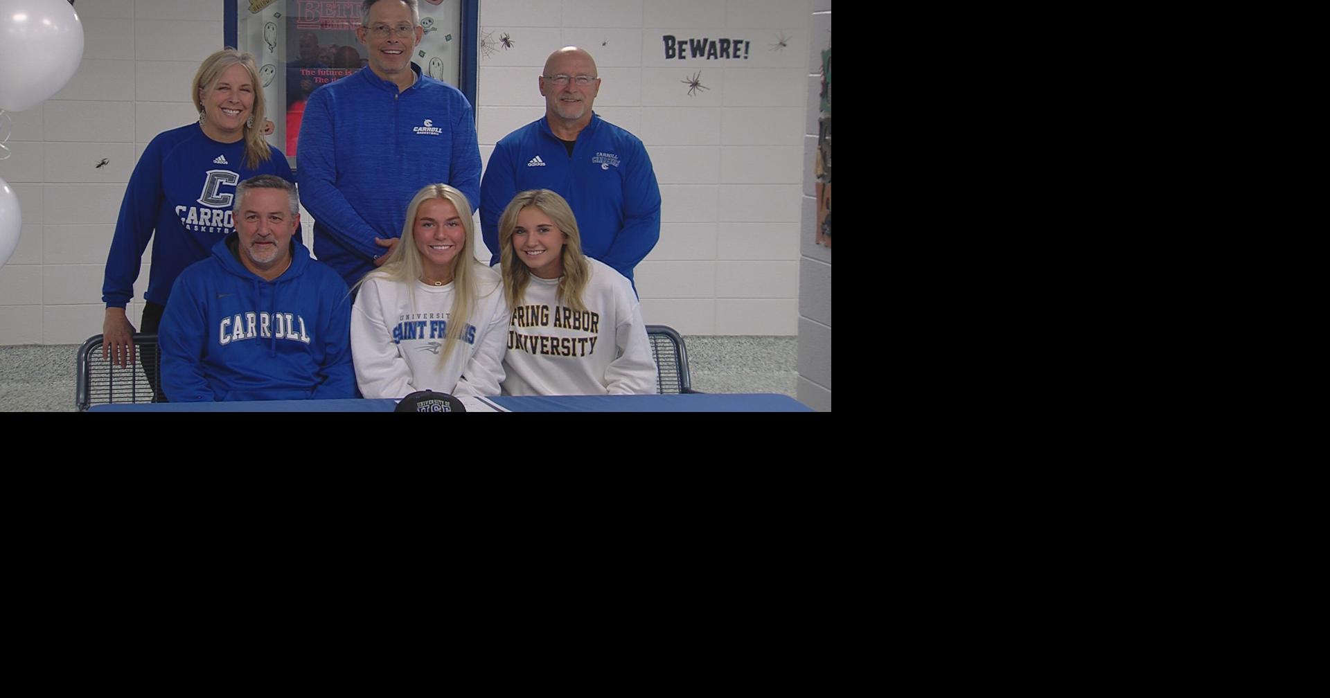 Carroll's Fordyce, Gibbs sign for college | High School | wfft.com