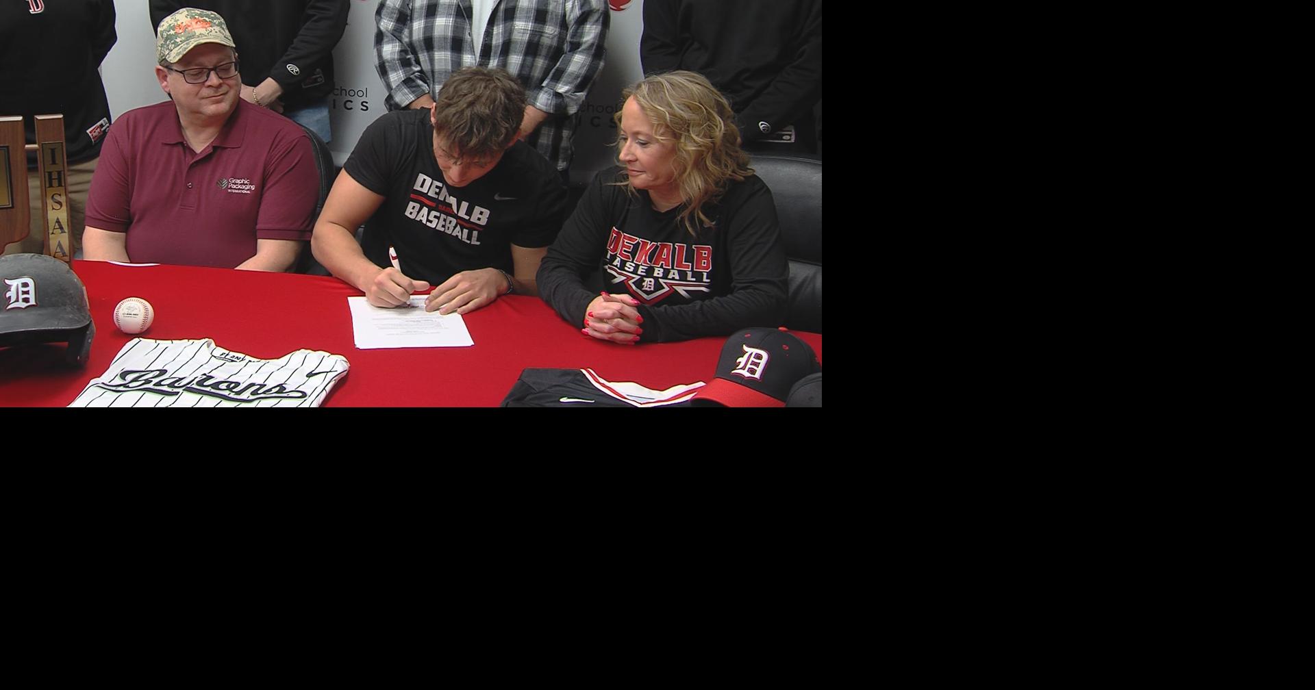 DeKalb's Lytle inks with Indiana Tech baseball | High School | wfft.com
