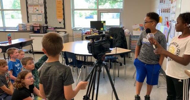 Kids Who Care: Croninger Elementary students learn about storytelling from FOX 55 reporter ...