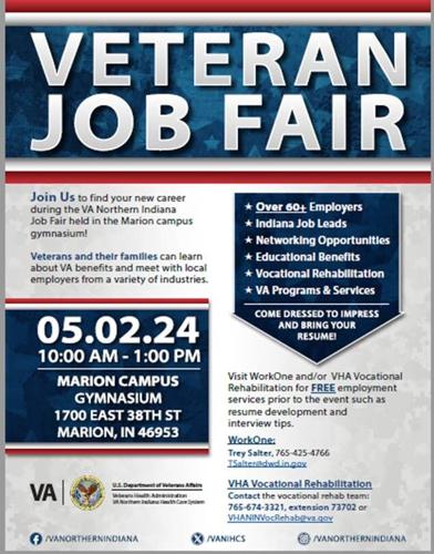 VA hosting Job Fair for Veterans in Marion | Top Stories | wfft.com
