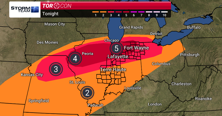 Tornado threat looms over Fort Wayne area as storms approach | News ...