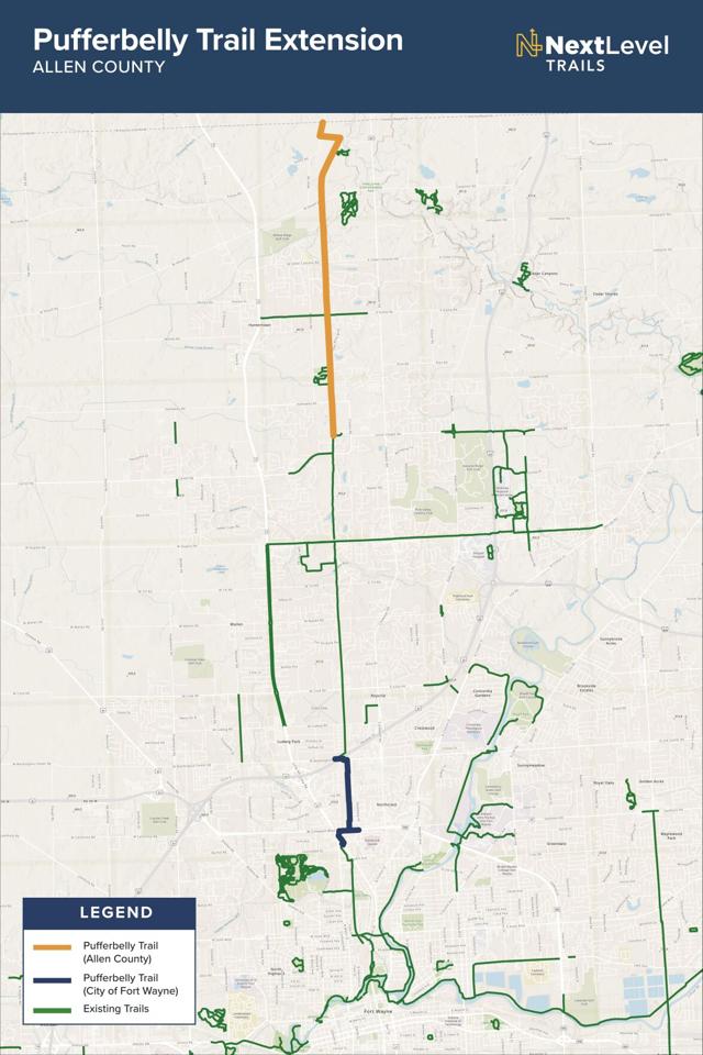 Pufferbelly Trail in Fort Wayne expanding | News | wfft.com