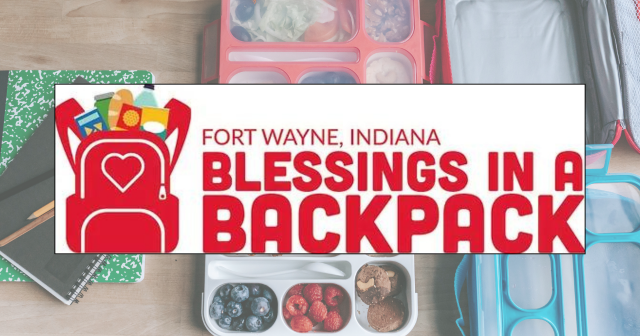 Blessings in a Backpack handing out 700 backpacks of food for children ...
