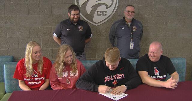 Columbia City's Cole Mosier signs with Ball State | High School | wfft.com