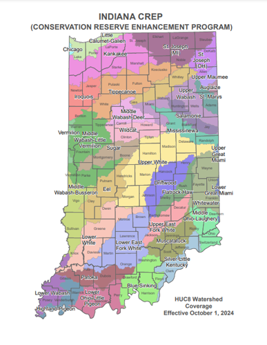 USDA, Indiana Dept. of Agriculture announce expansion of state C.R.E.P ...