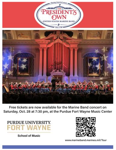 Free tickets to see "The President's Own" United States Marine Band in ...
