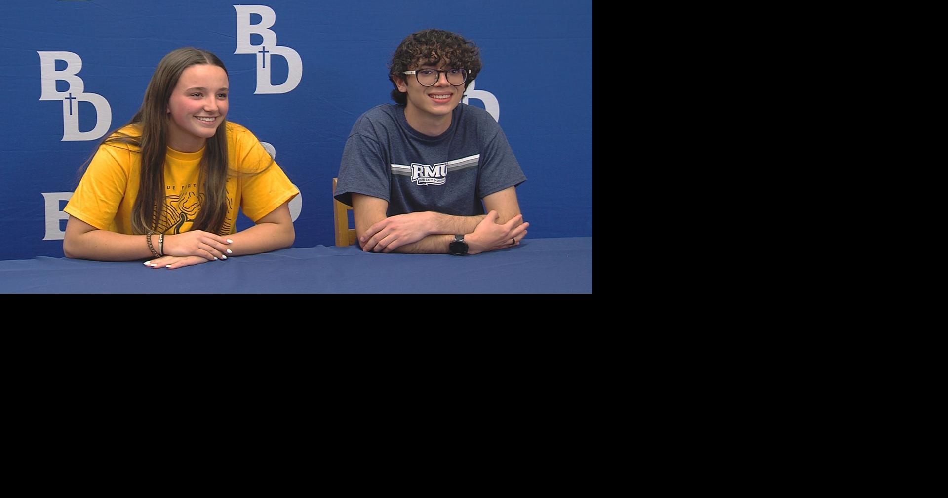 Dwenger's O'Leary, Sutter ink college choices | High School | wfft.com