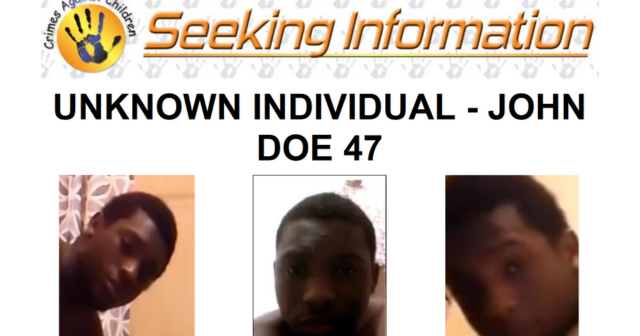 FBI looking for man who may have information about a child victim in ...