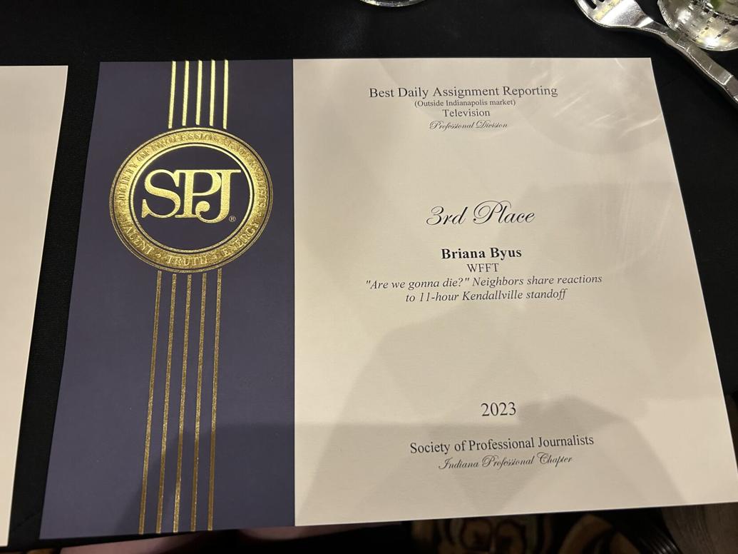 FOX 55 Reporter Briana Byus celebrated as Best in Indiana Journalist ...