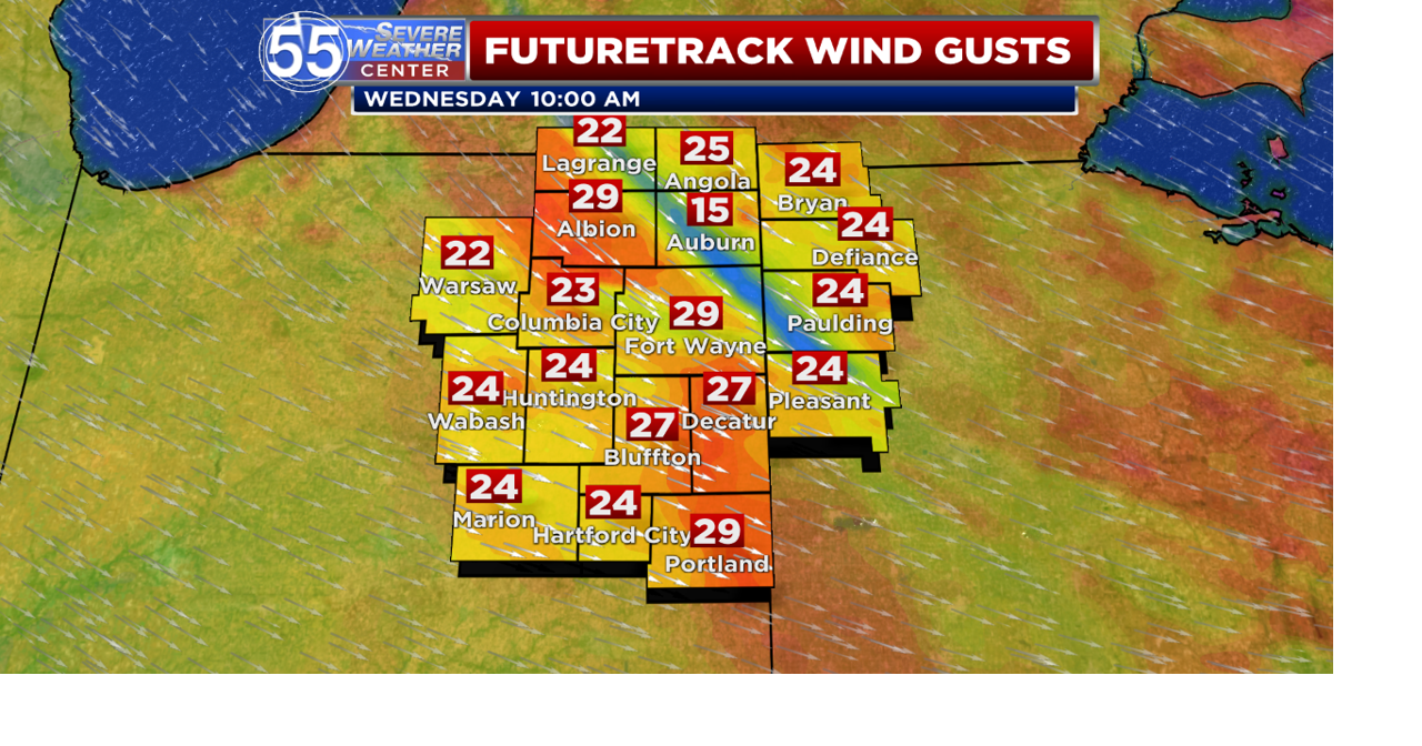 Lake effect rain and snow ends Wednesday, warmer end to the workweek ...