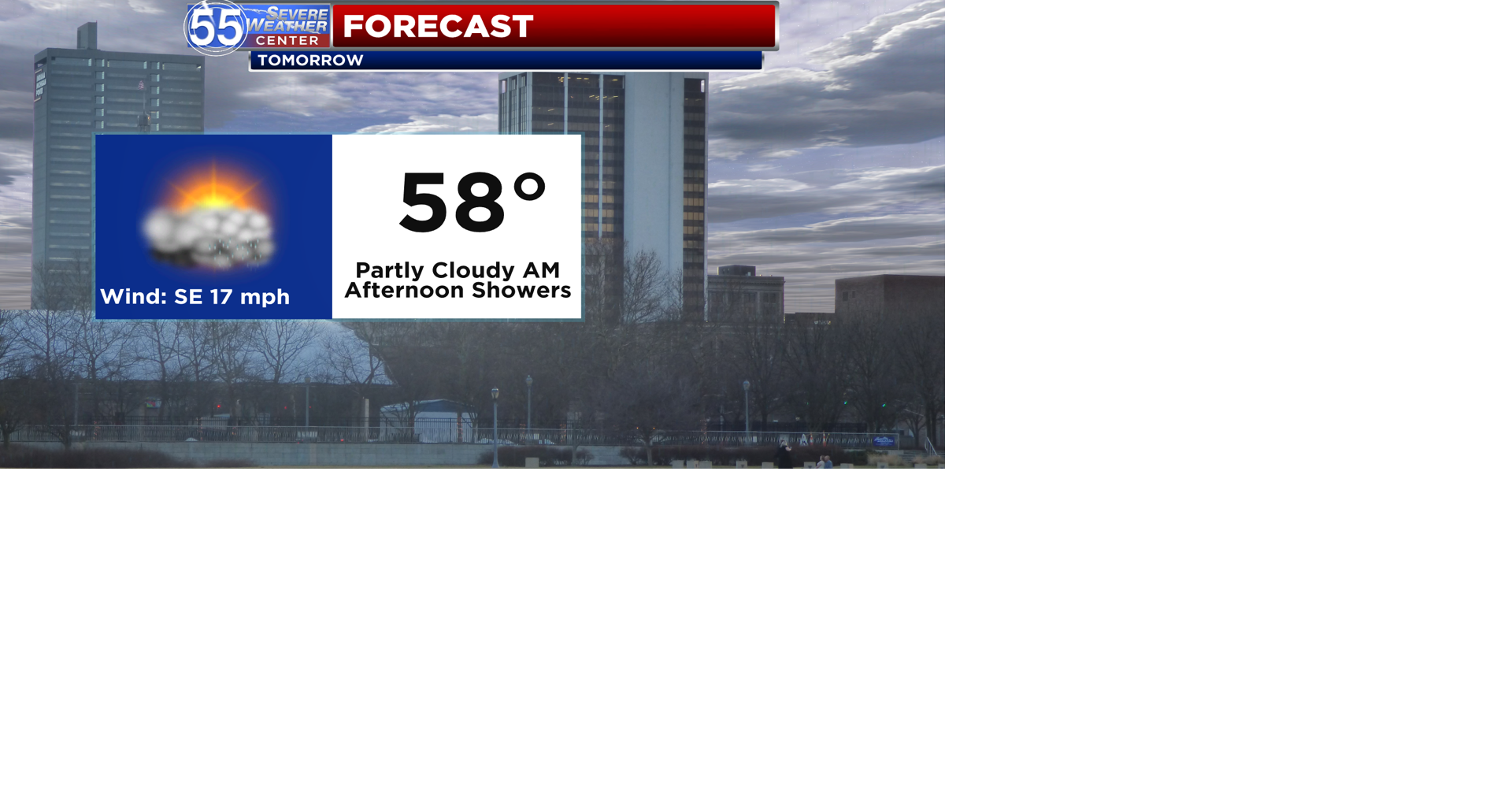 Cloudier Sunday with PM rain chances | Top Stories | wfft.com