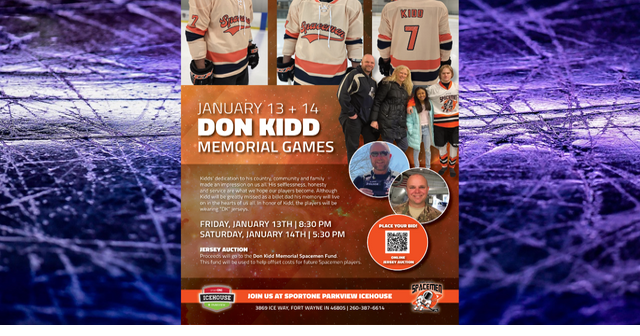 Detective Don Kidd Memorial hockey games start Friday | News | wfft.com